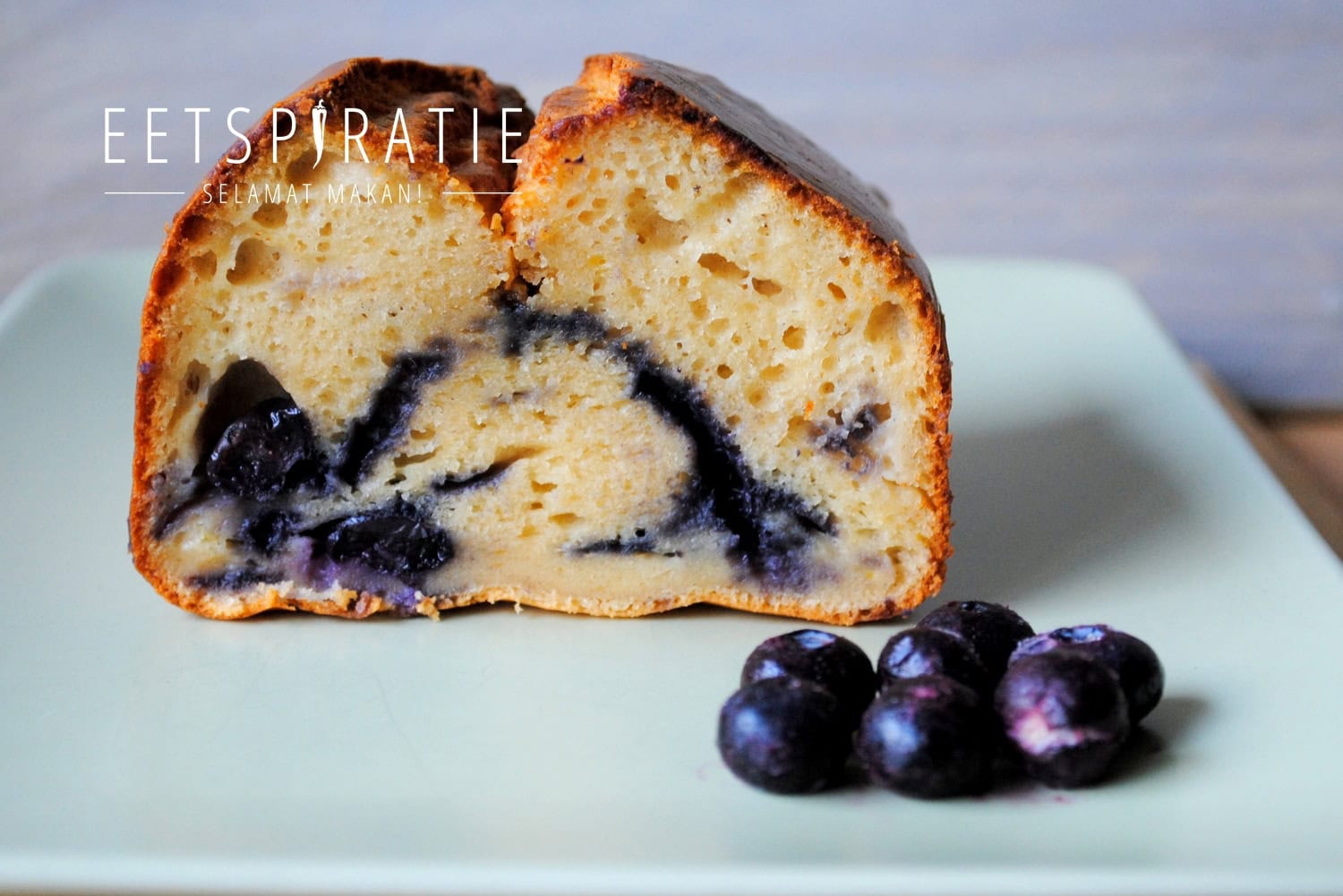 Blauwe bessen cake | Eetspiratie