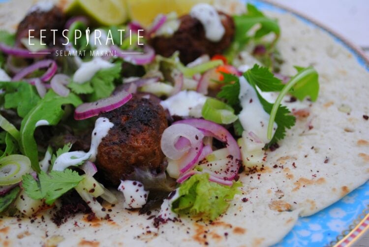 Köfte kebab wrap | Eetspiratie