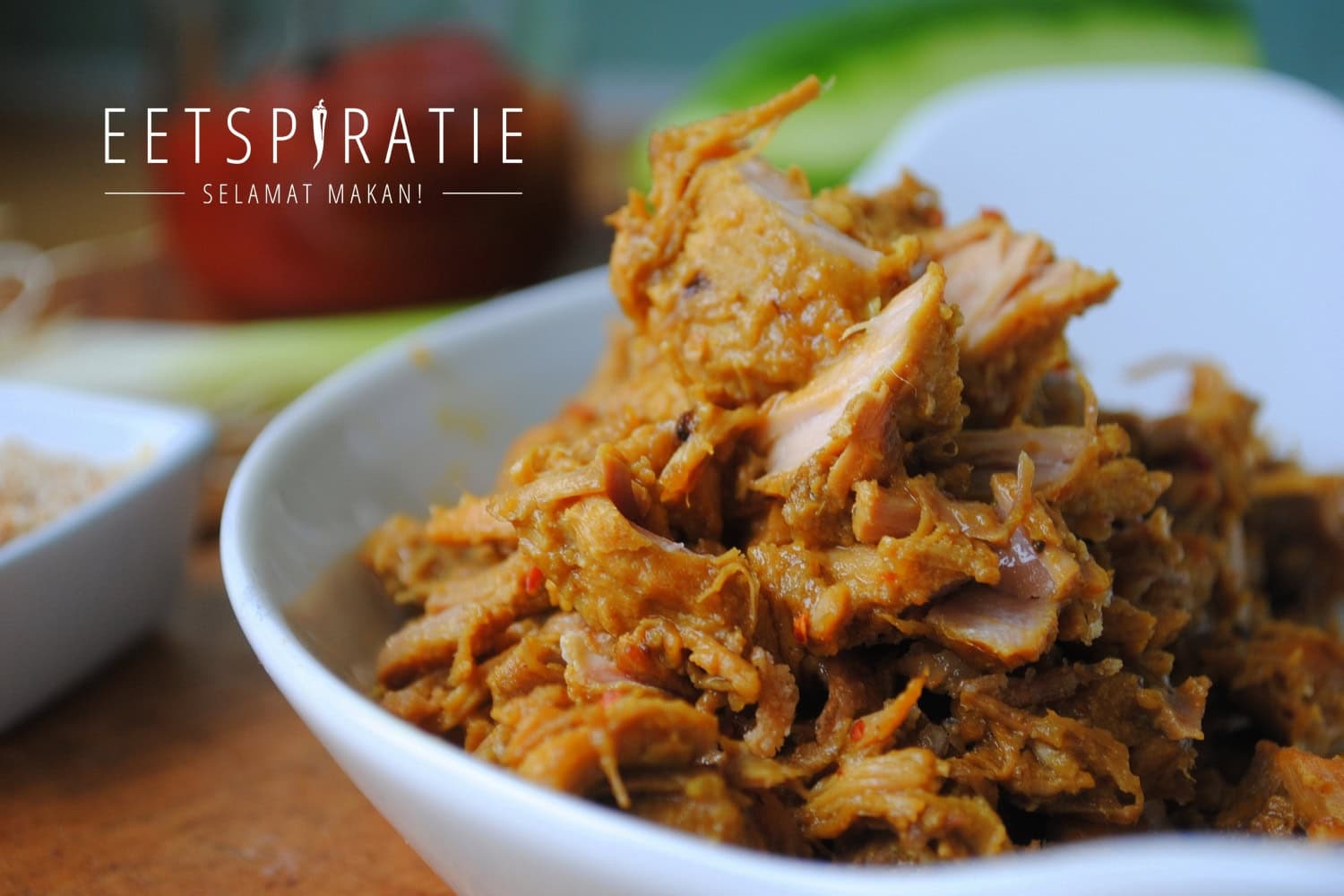 Rendang van varkensvlees (babi) • Eetspiratie