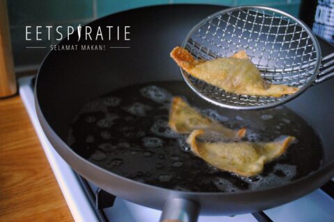 Pangsit goreng met kip en garnaal | Eetspiratie