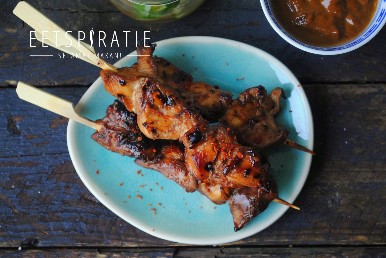 Saté van de saté barbecue • Eetspiratie