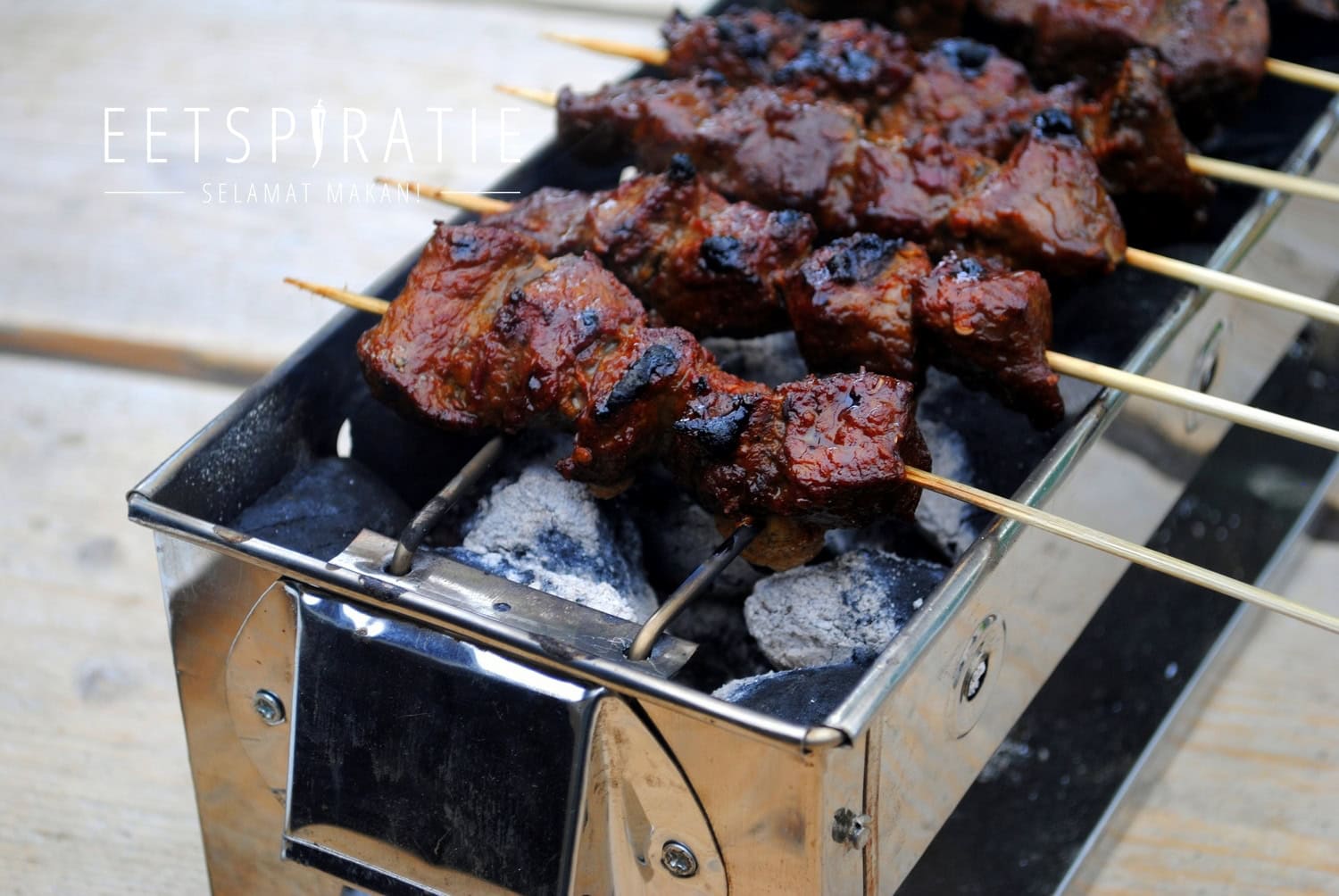 Saté van de saté barbecue | Eetspiratie