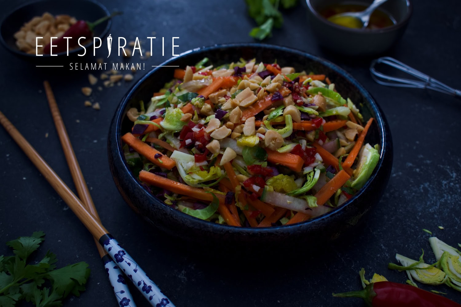 Oosterse rauwkostsalade | Eetspiratie